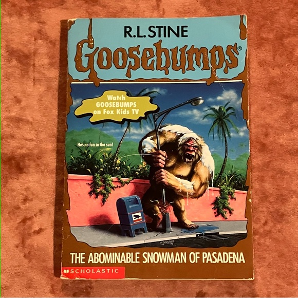 Scholastic | Holiday | R L Stine Goosebumps The Abominable Snowman Of ...